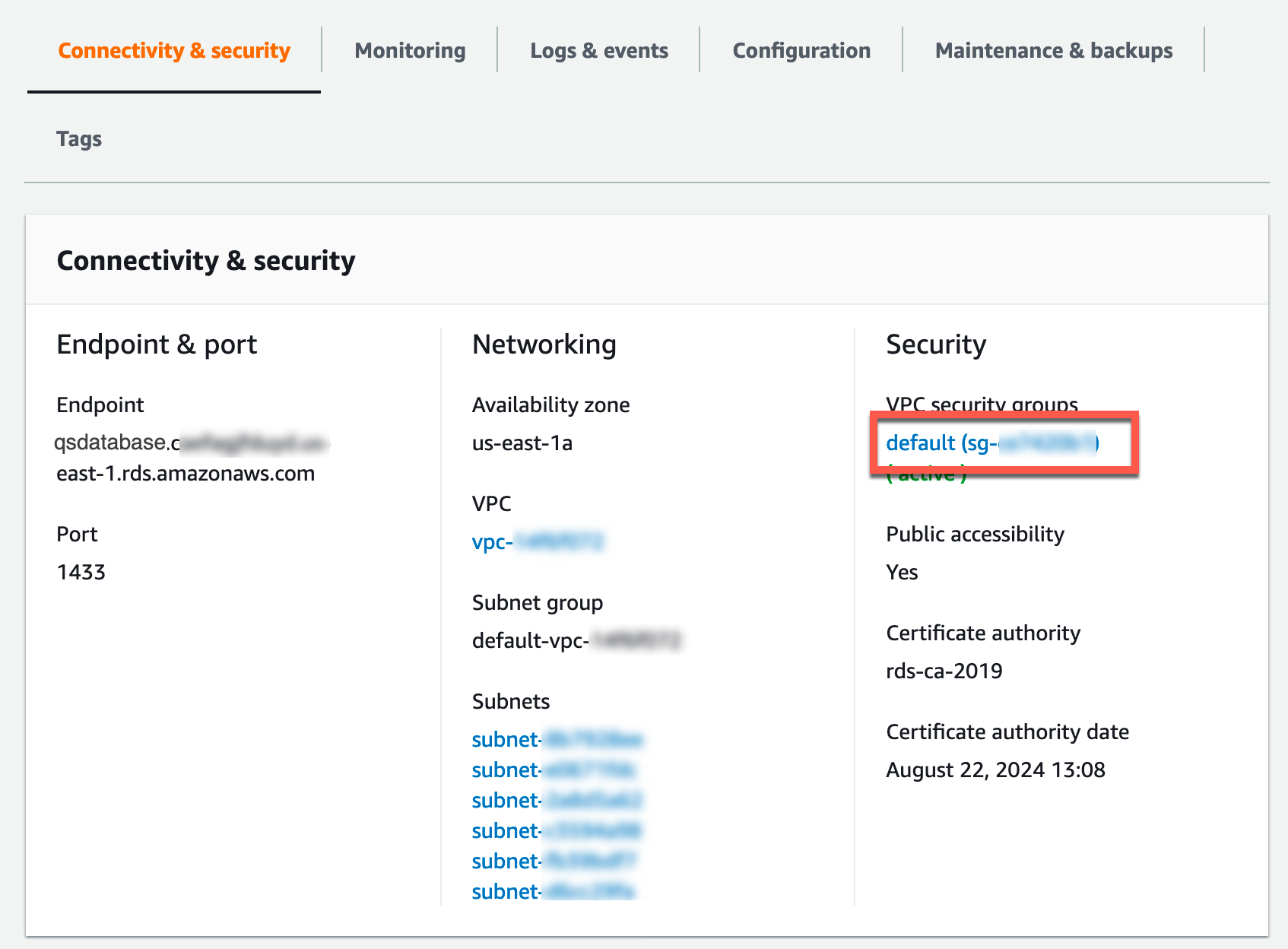Visualize Data In Amazon Rds For Sql Server Using Amazon Quicksight